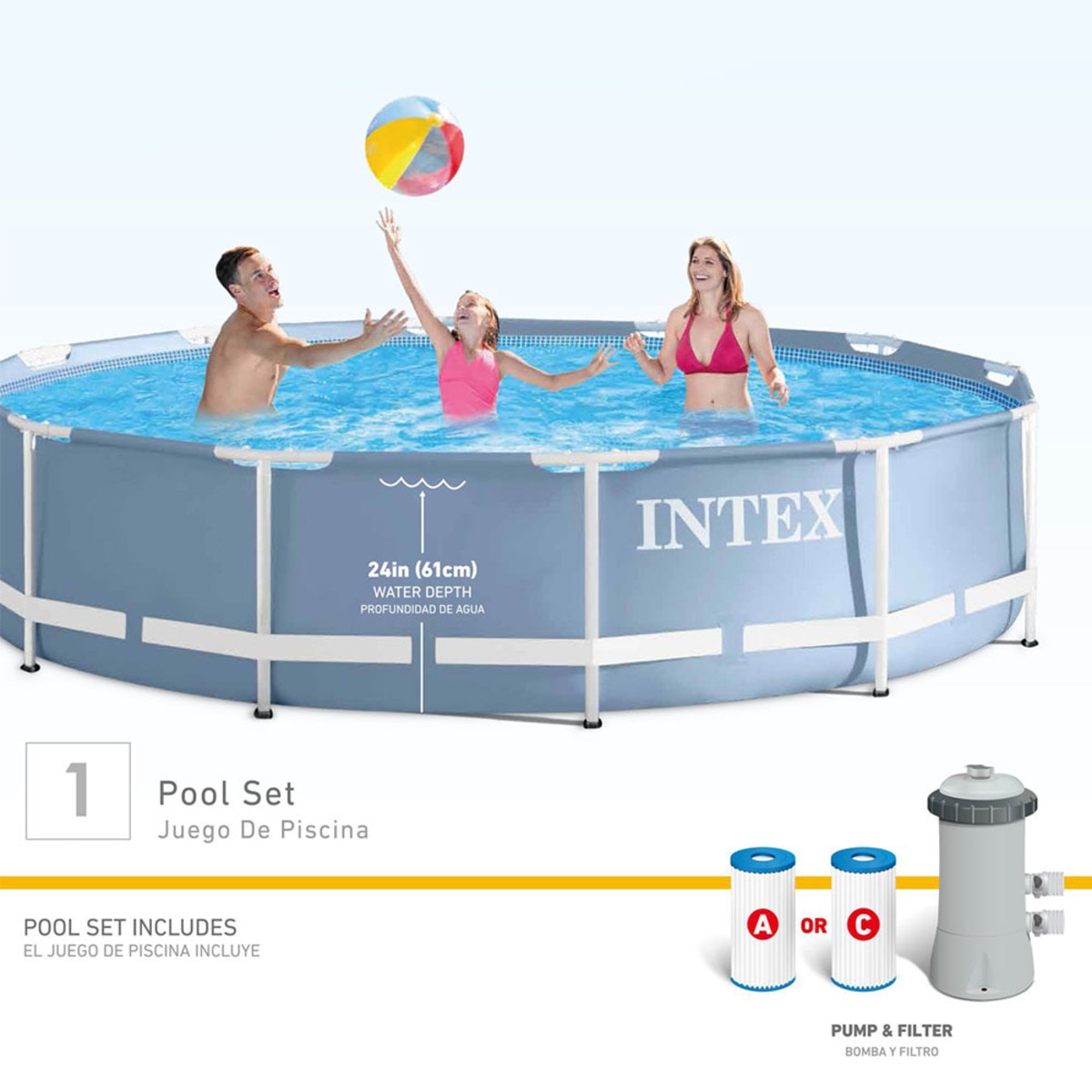 Intex Prism Frame 12 X 30 Pool Set Metal Frame Pools Splash Super intex-prism-frame-12-x-30-pool-set-metal-frame-pools-splash-super