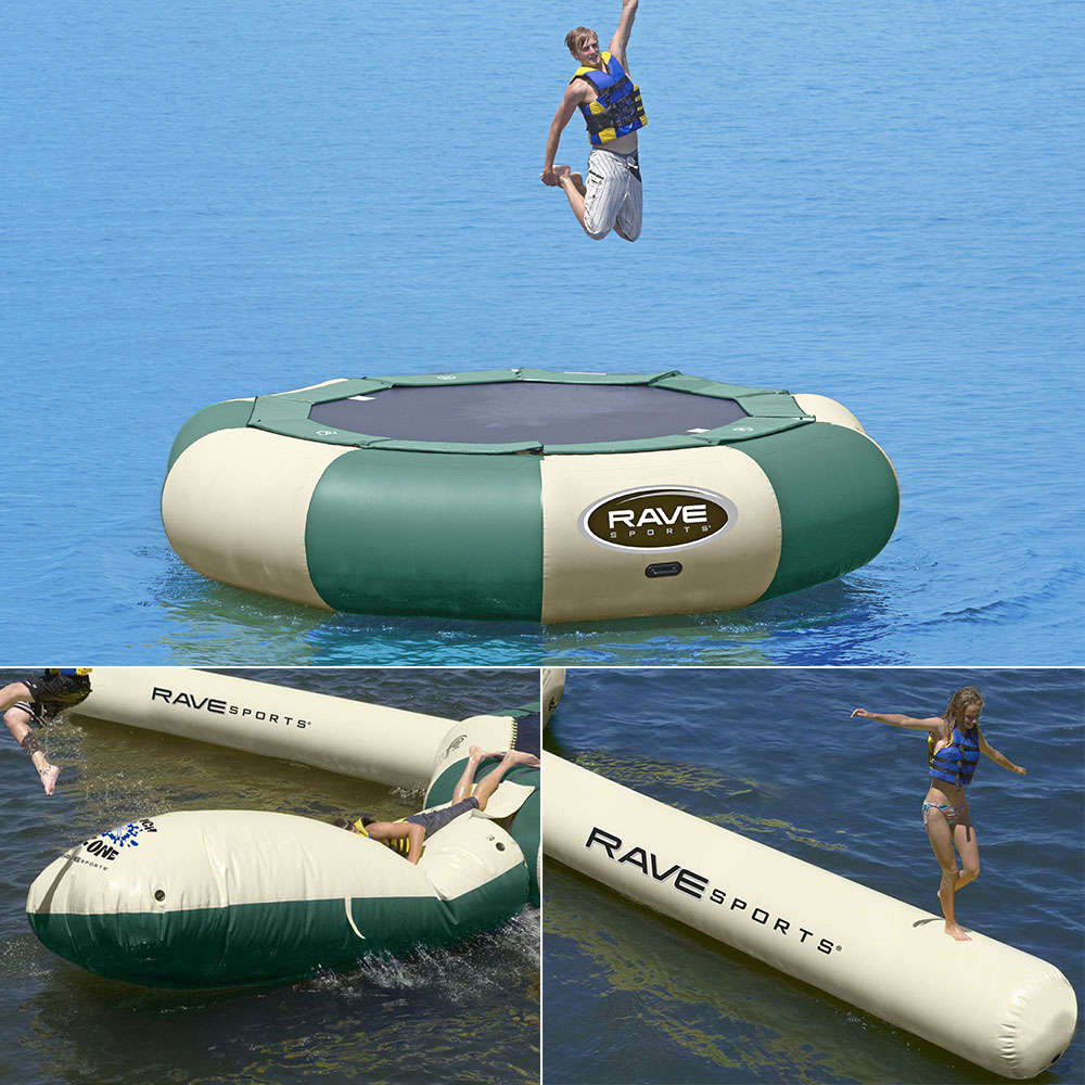 Rave Aqua Jump Eclipse 150 With Launch & Log | Splash Super Center