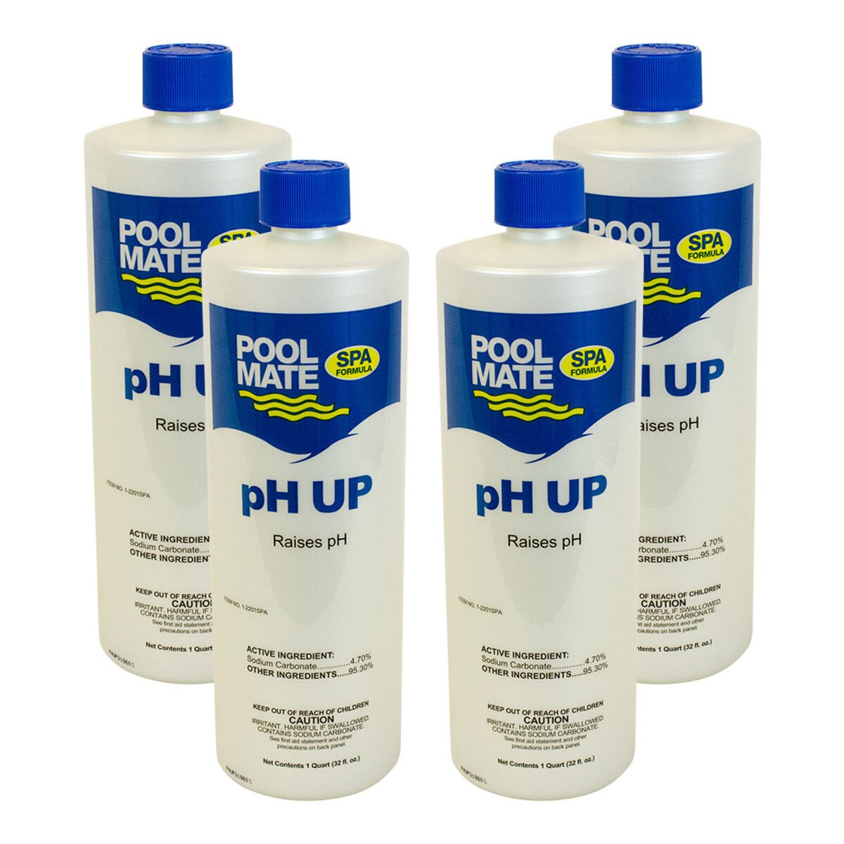 Pool Mate Spa pH Up - 4 Quarts | Spa pH Control | Splash Super Center