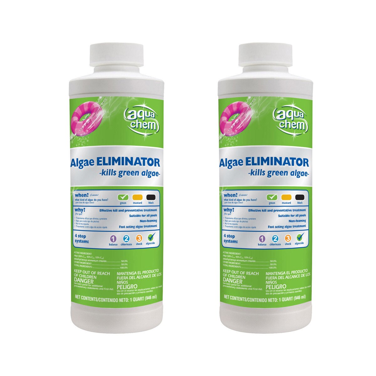 Algae Eliminator - 2 Quarts | Pool Algae Control | Splash Super Center