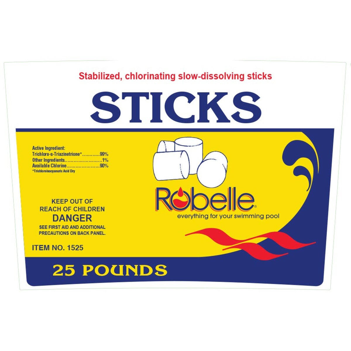 Chlorinating Sticks - 25 Lbs | Pool Chlorine | Splash Super Center