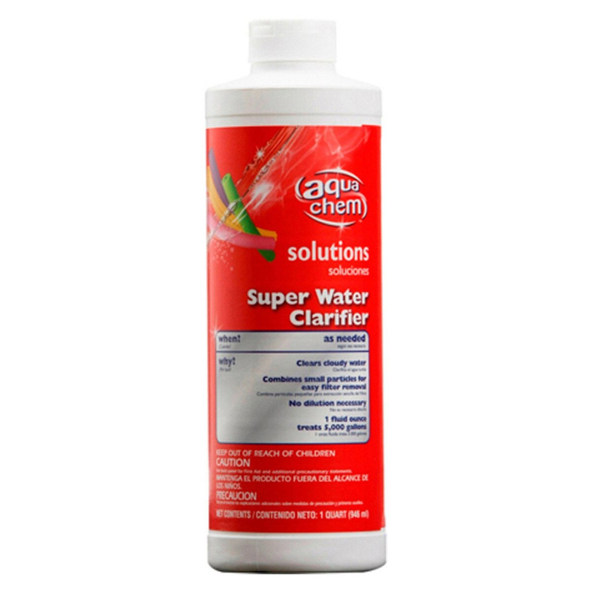 Super Clarifier - 1 Quart | Pool Water Treatment | Splash Super Center