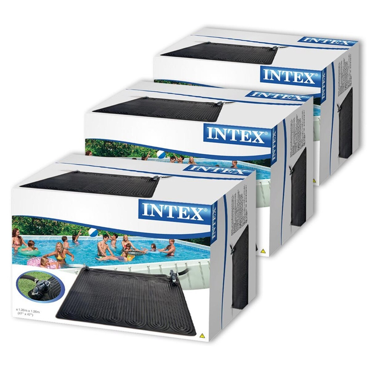 Intex Solar Mat 47" X 47‚Äù 3 Pack | Solar Mat | Splash Super Center