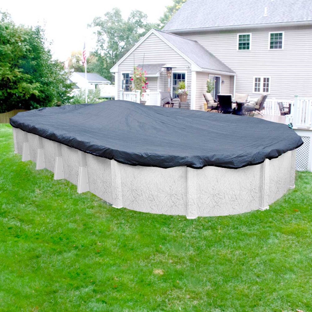 12 X 24 Oval Blue Mesh XL Blue Pool Cover Splash Super Center 12 X 24 Oval Blue Mesh XL Blue Pool Cover Splash Super Center