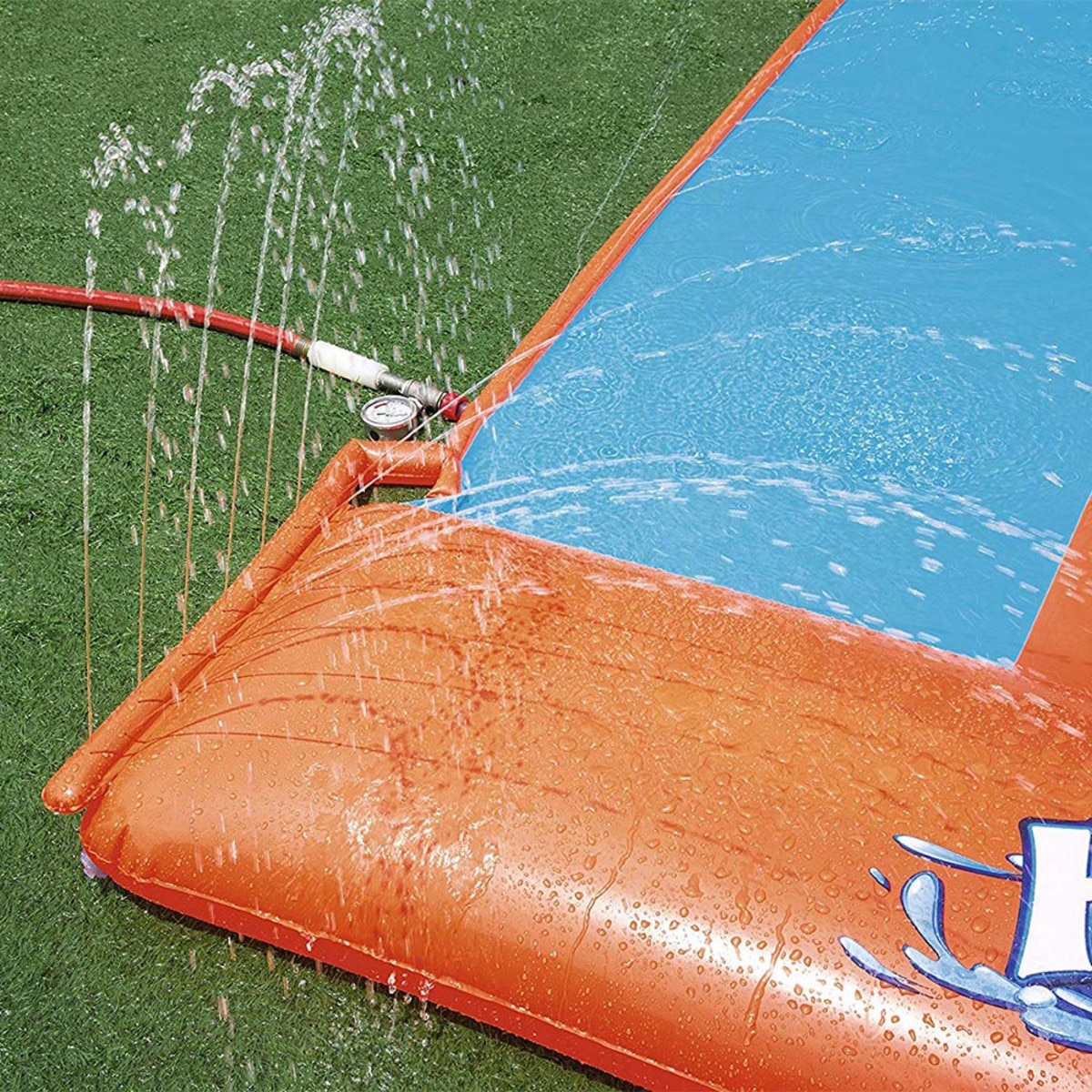 Bestway 18 Ft Aqua Ramp Triple Slide | Kids Floats & Pools | Pool Supplies